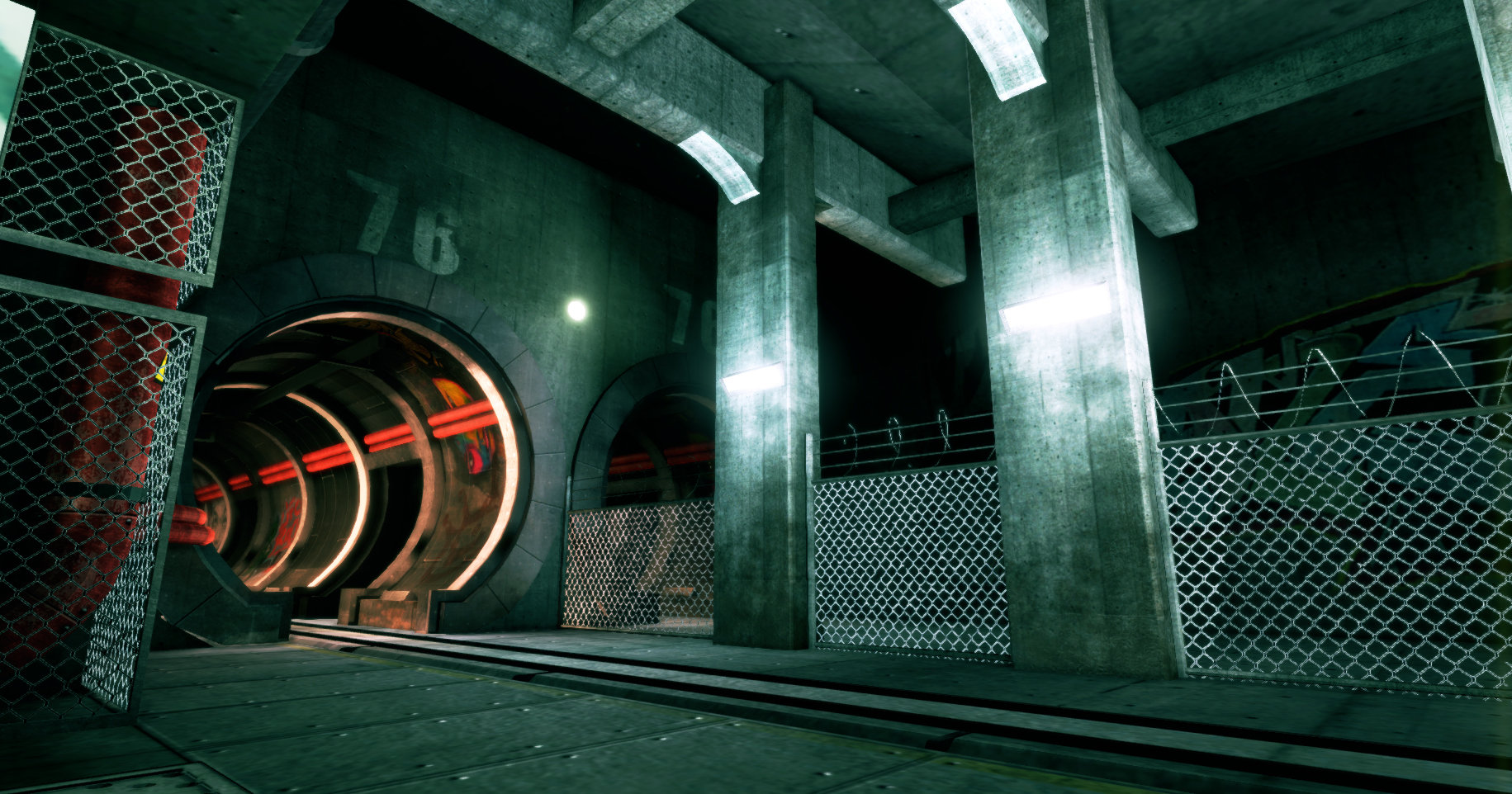 ArtStation - Mirror Edge Subway