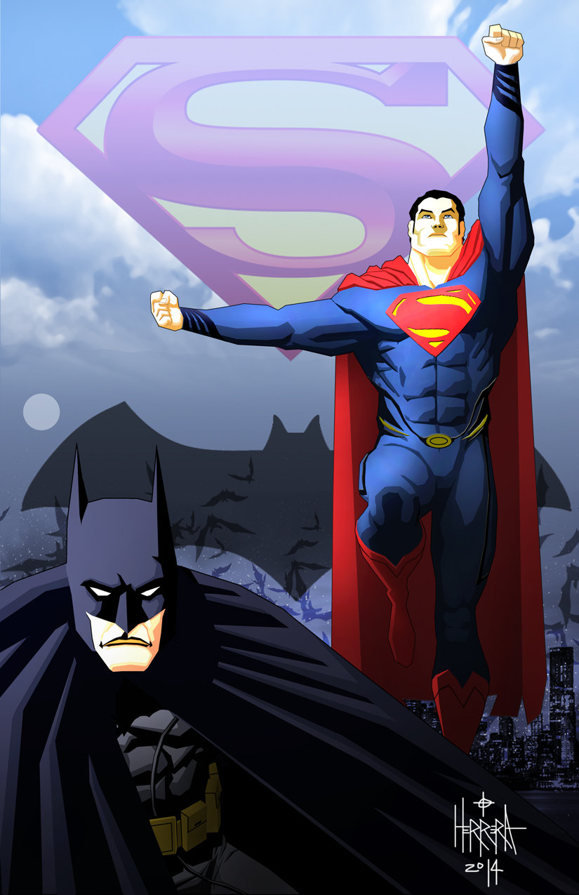 ArtStation - Superman and Batman