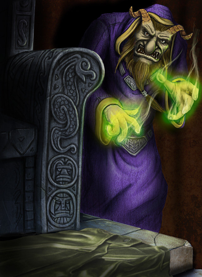 ArtStation - Troll Mage