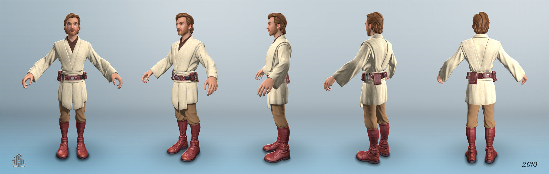 ArtStation - Kinect Star Wars - Obi-Wan Kenobi