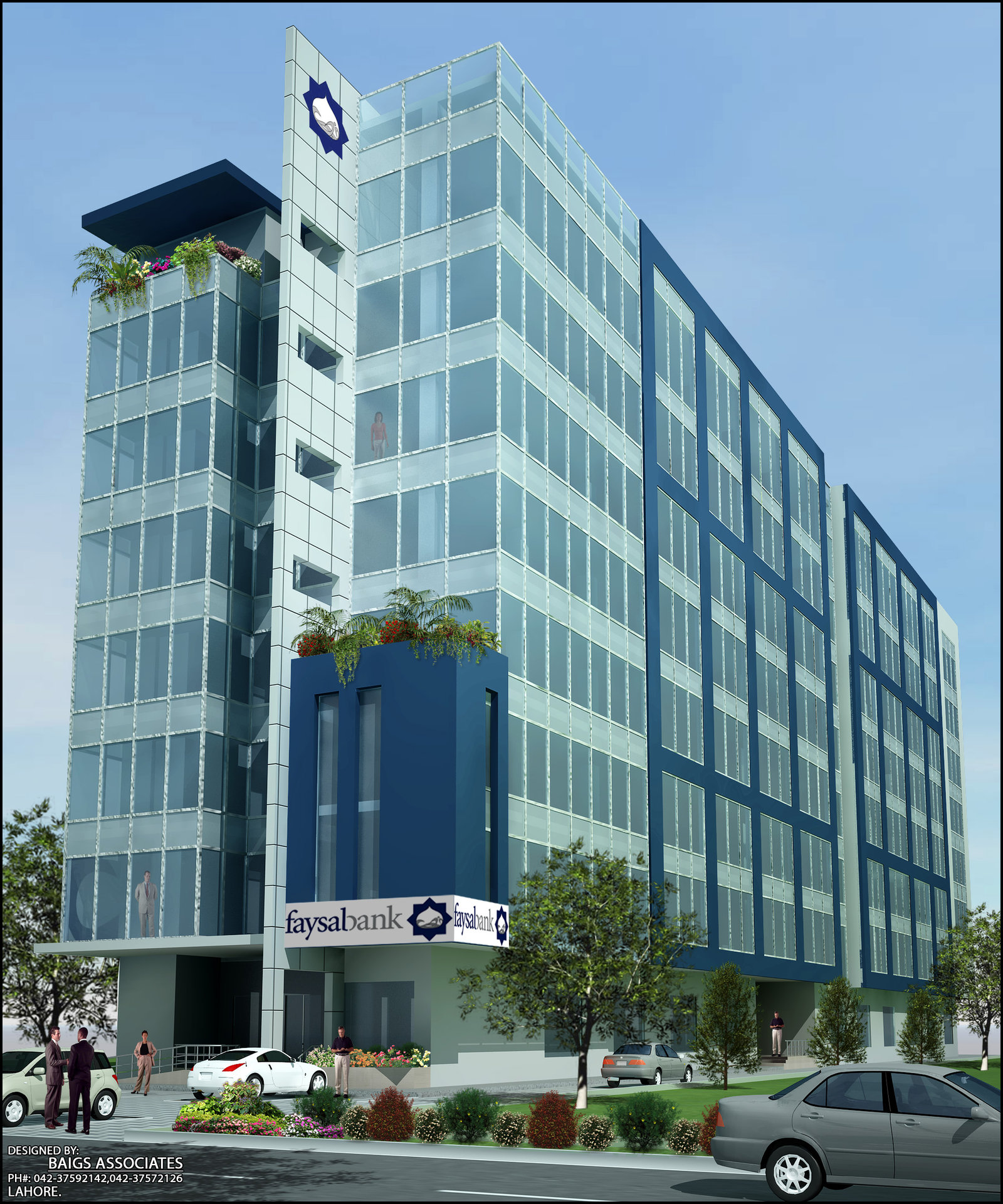 ArtStation - Bank Exterior