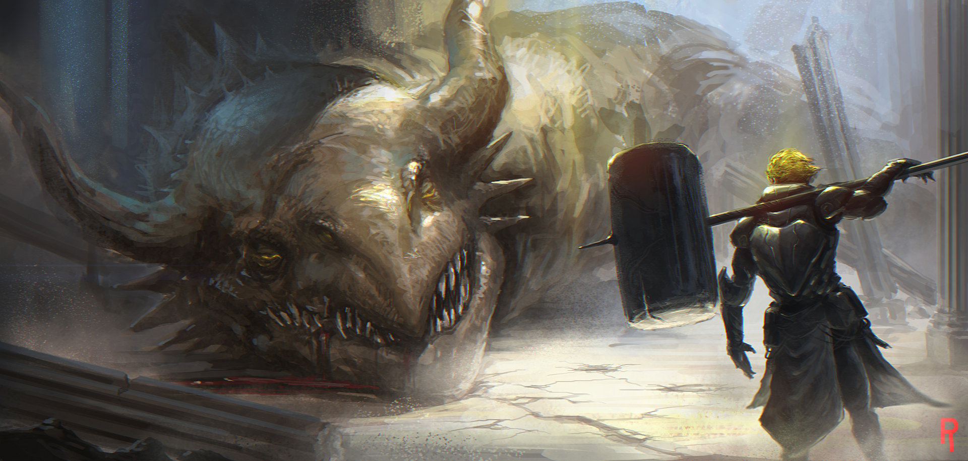 ArtStation - Dragon Hunter