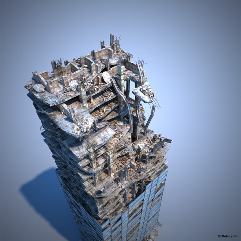 ArtStation - destroyed_build