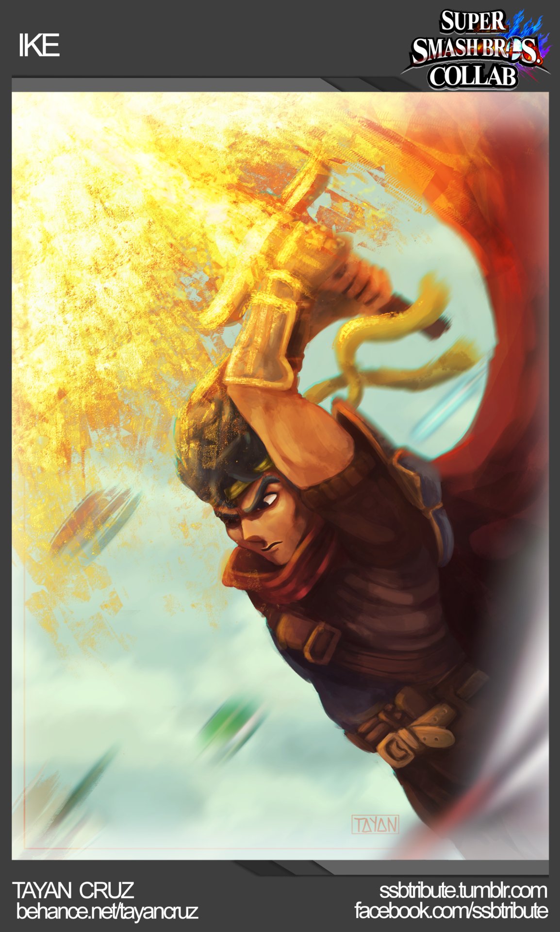 ArtStation - Ike - Super Smash Bros. Tribute