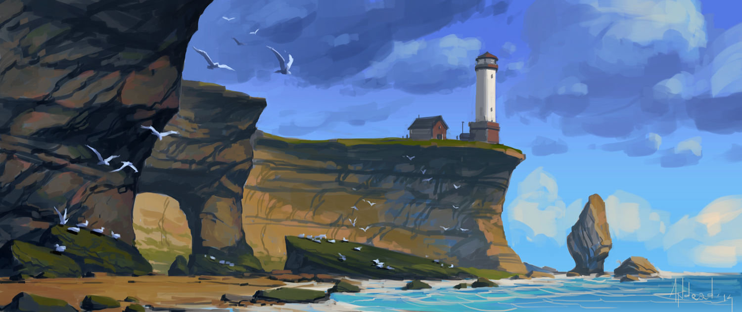ArtStation - Lighthouse