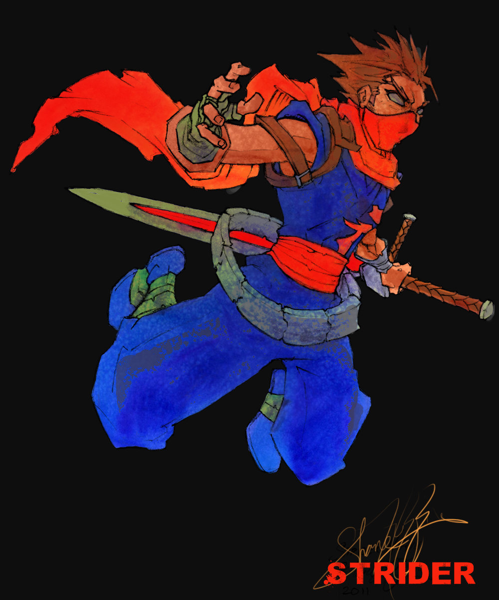 ArtStation - Strider Hiryu