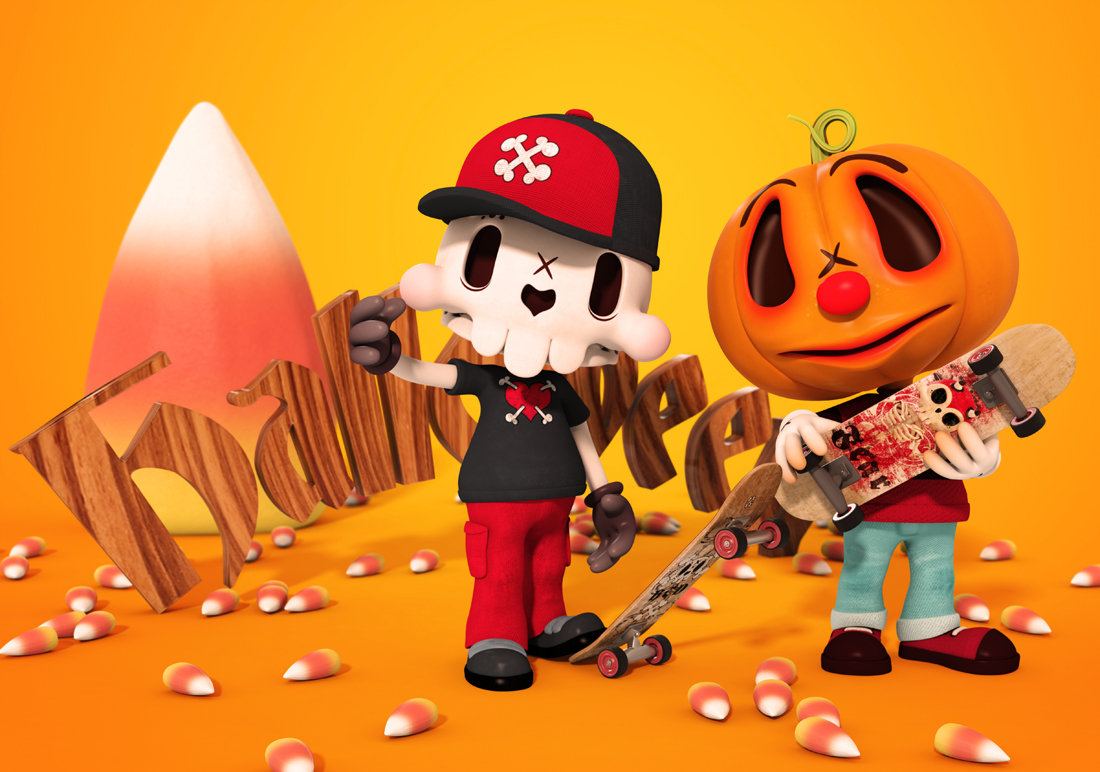 ArtStation - Halloween Pals