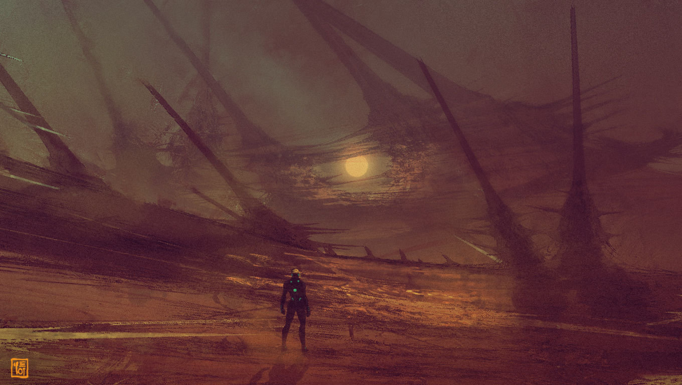 ArtStation - Alien Desert