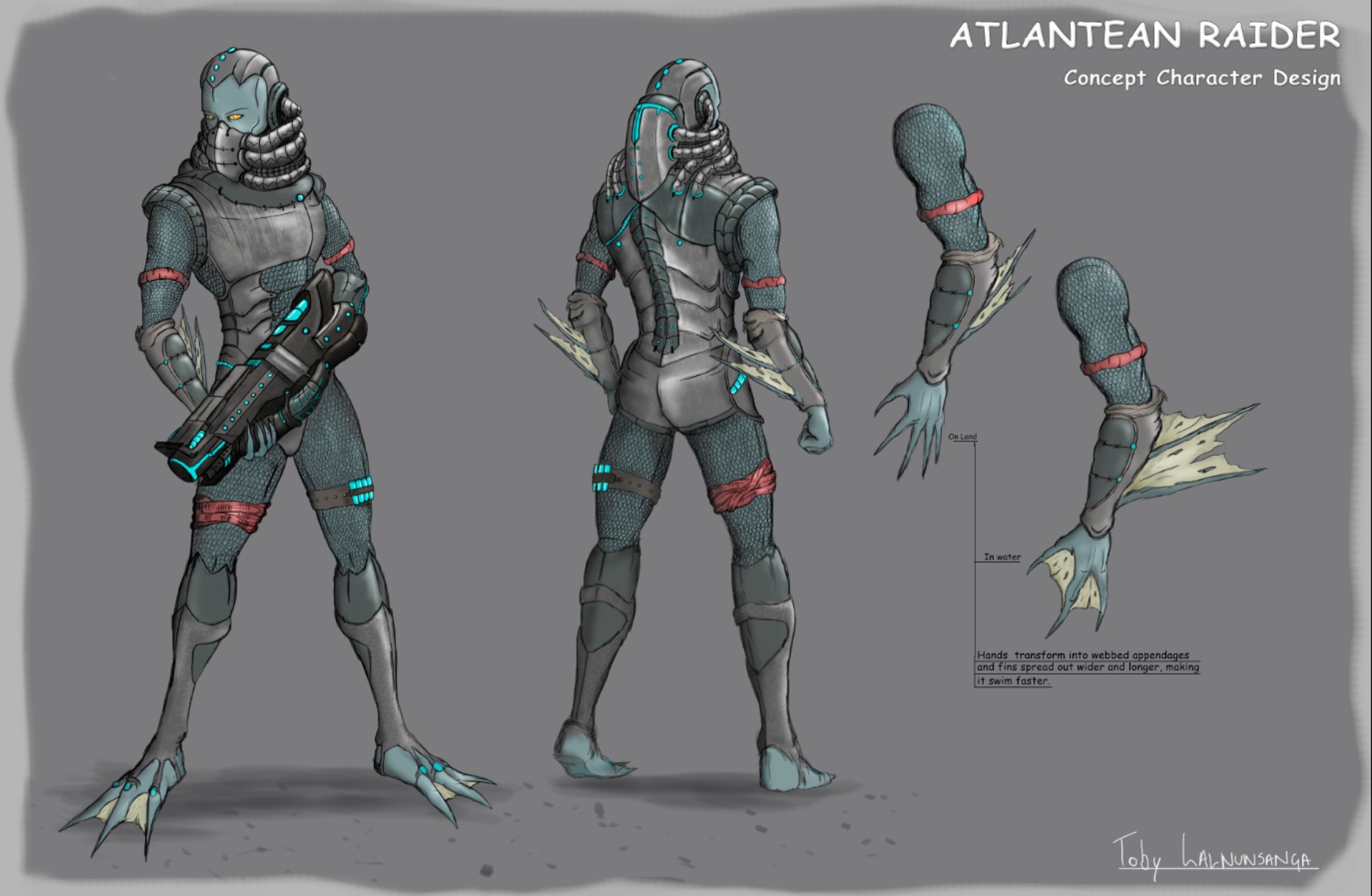 ArtStation - Atlantean Raider