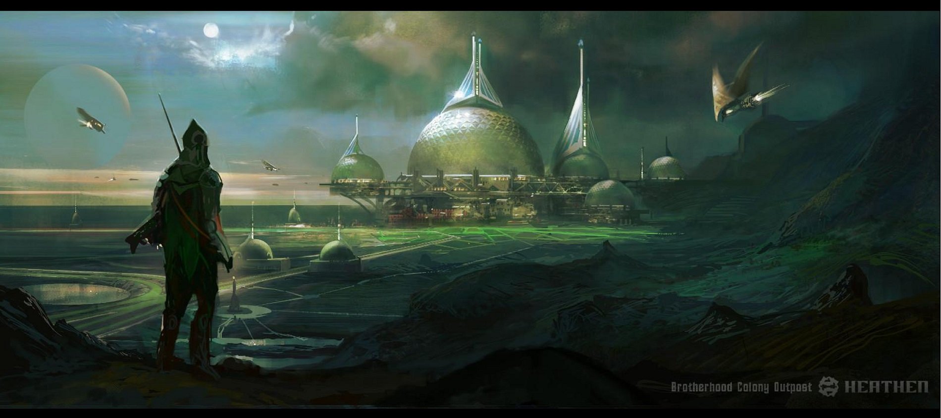 ArtStation - Brotherhood Colony Outpost