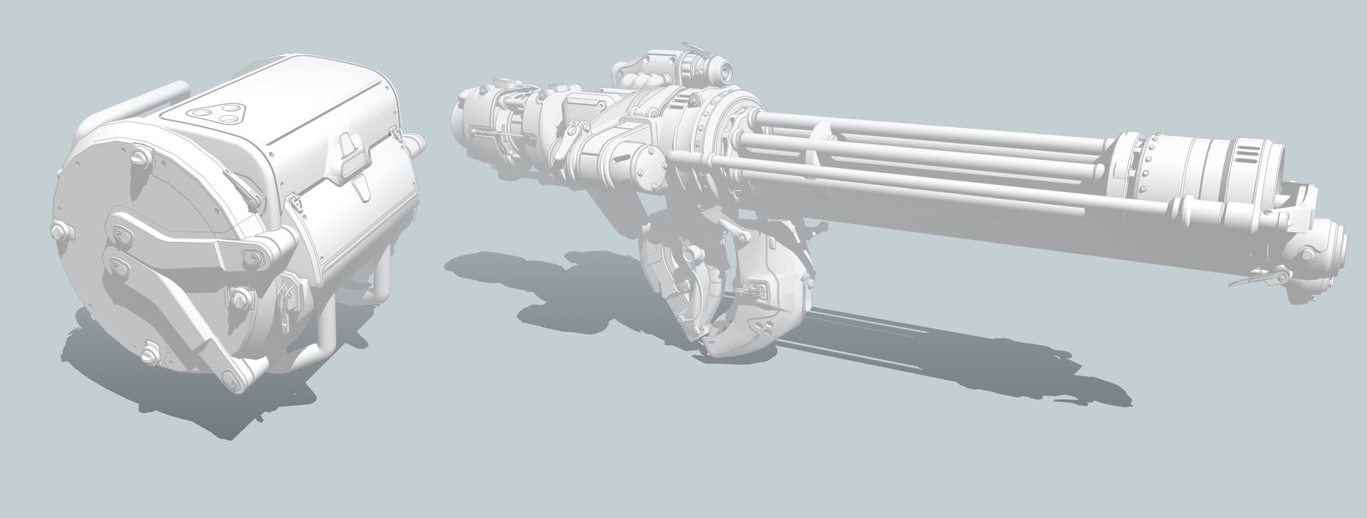 ArtStation - Vulcan Cannon
