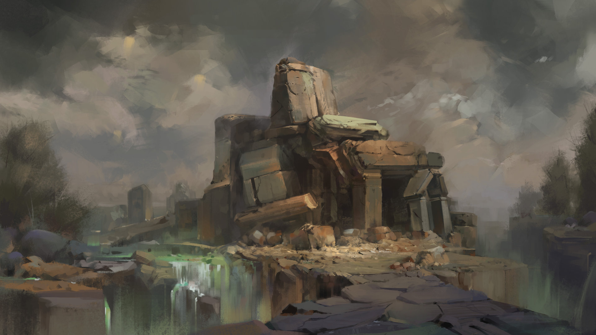 ArtStation - The tombs