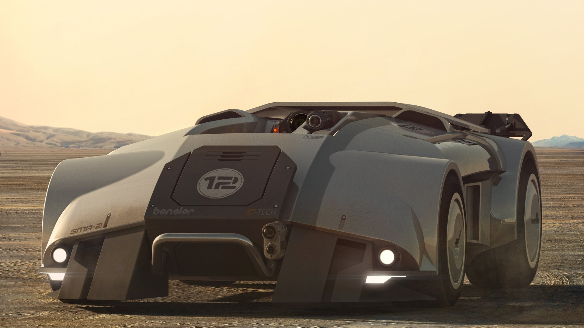 ArtStation - Prototype / Technology test bed vehicle