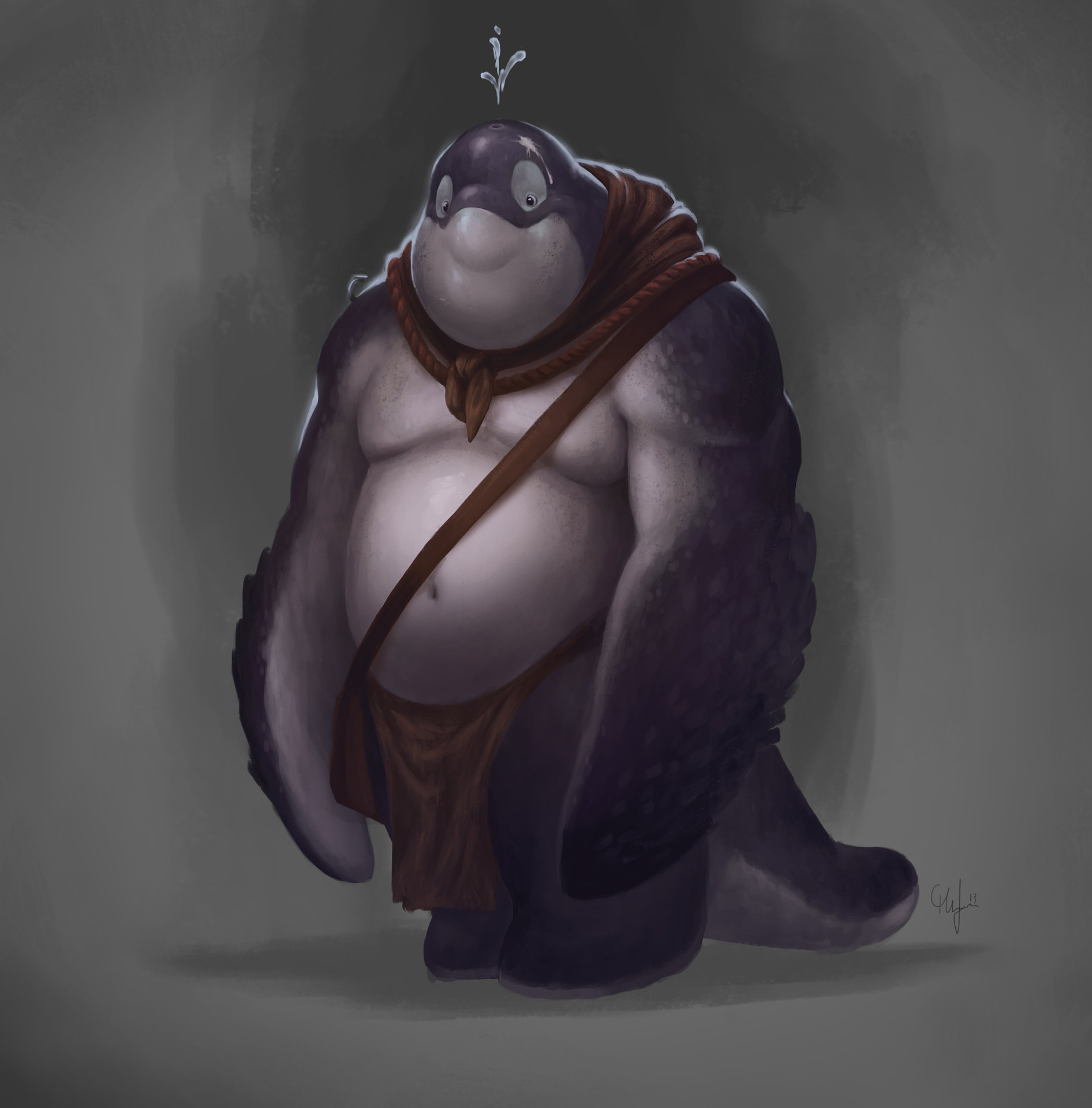 Anthropomorphic Whale