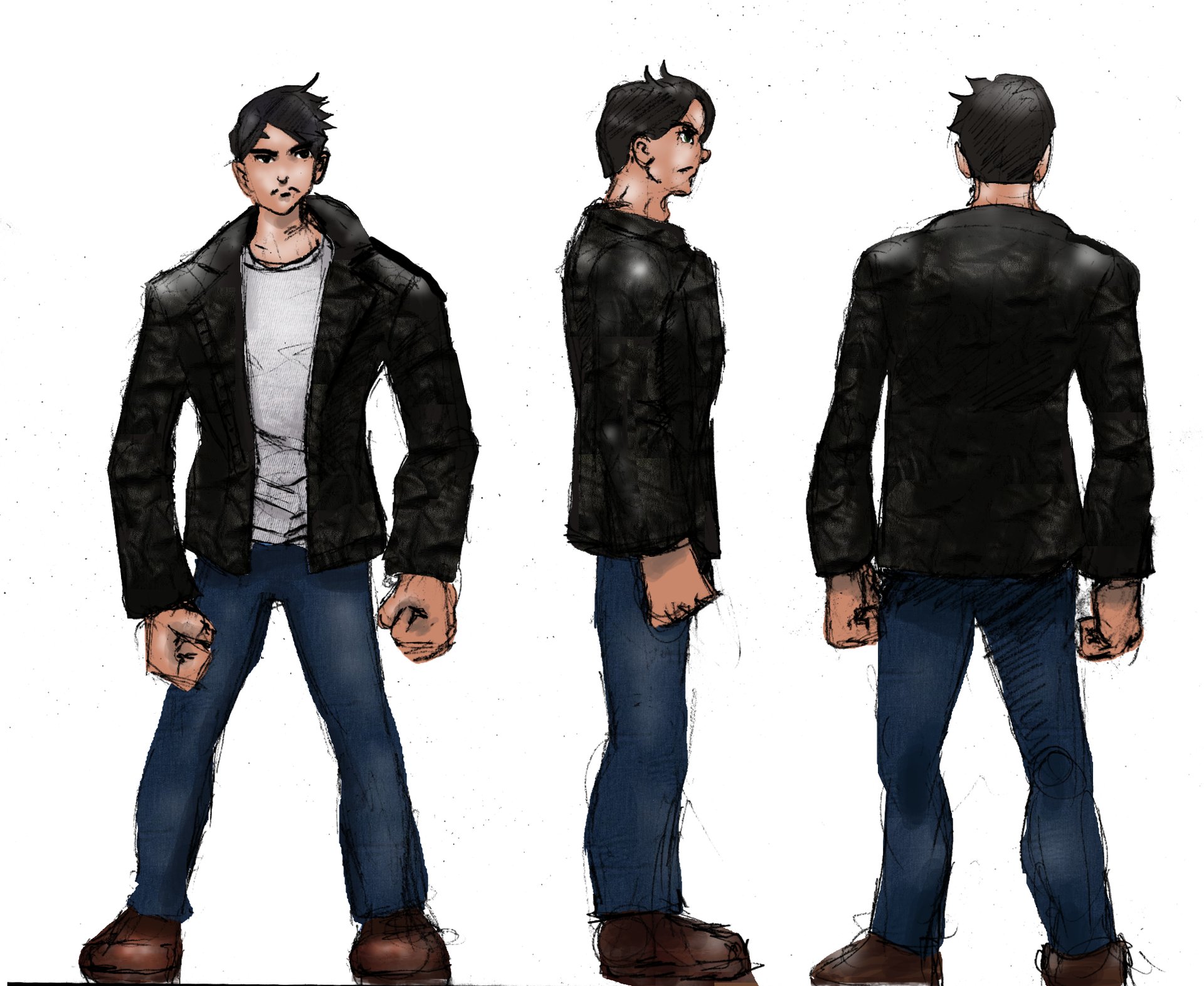 ArtStation - Wip Male player design