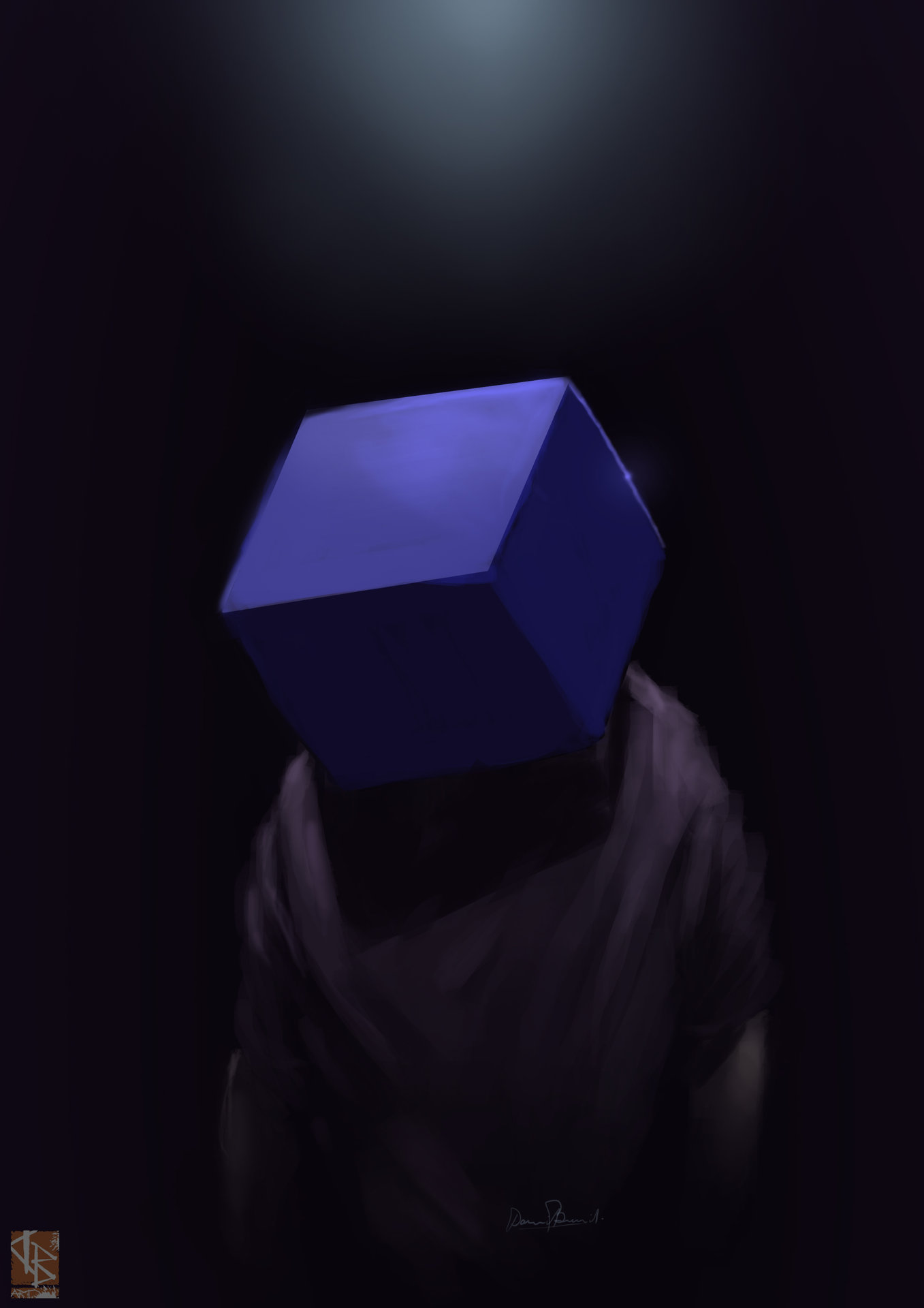 ArtStation - The blue box 30 minute speed paint