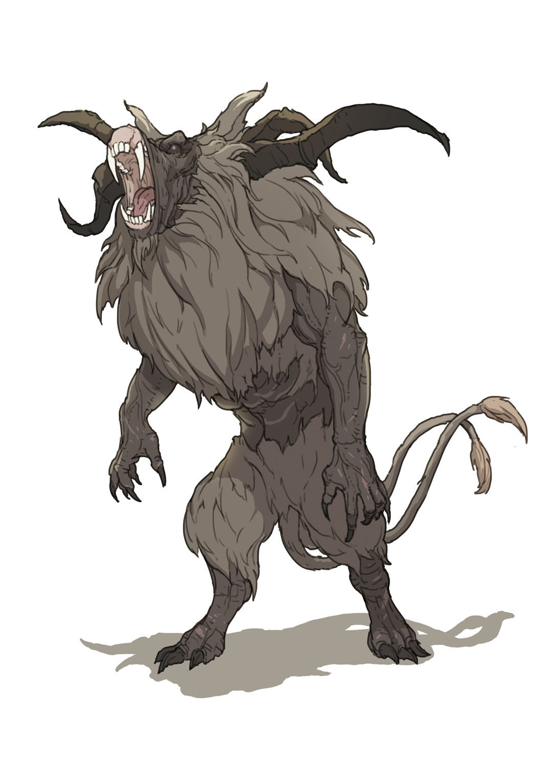 ArtStation - lion monkey(line work), young hwan Lee
