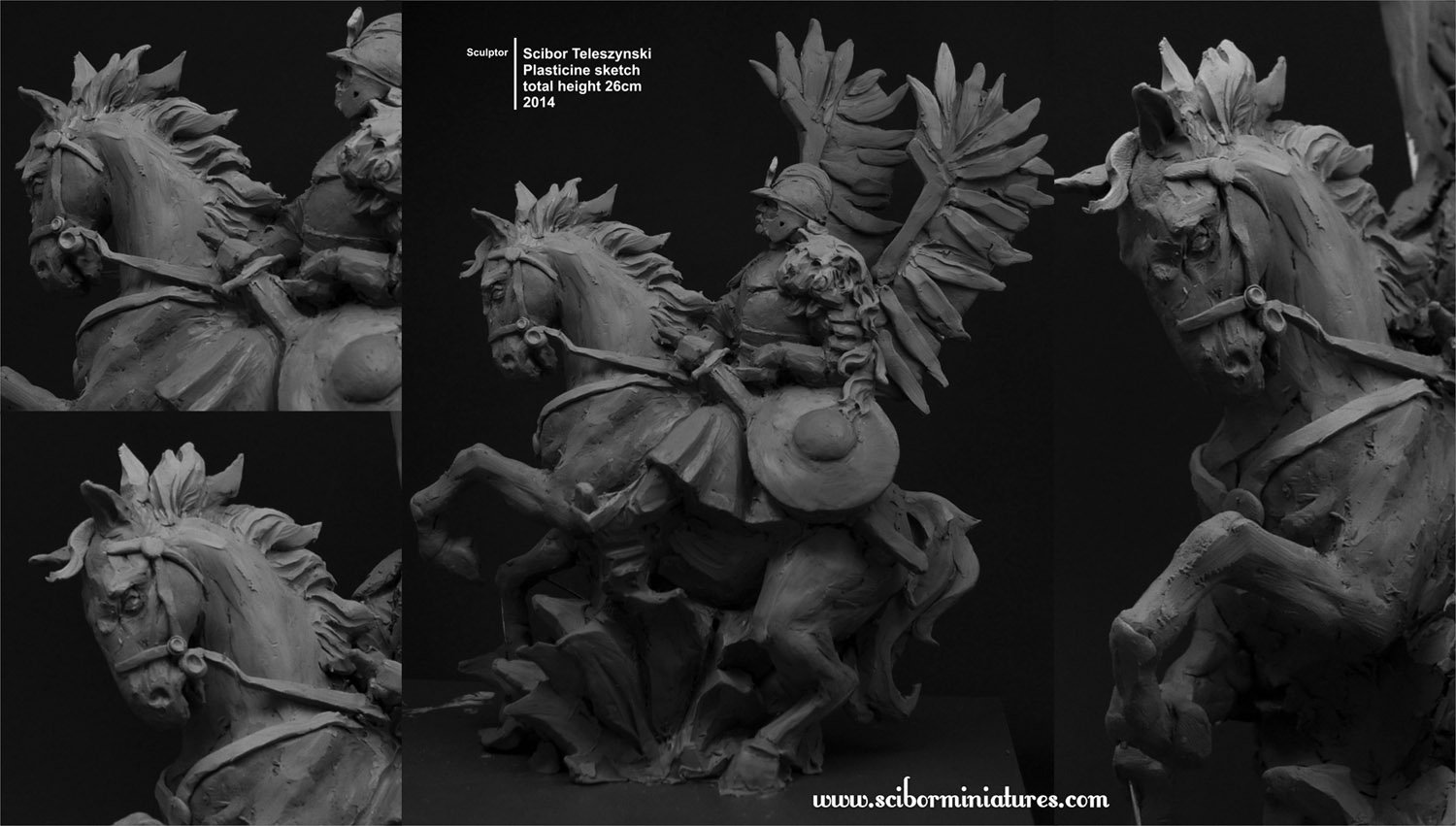 ArtStation - Winged Hussar plasticine sketch