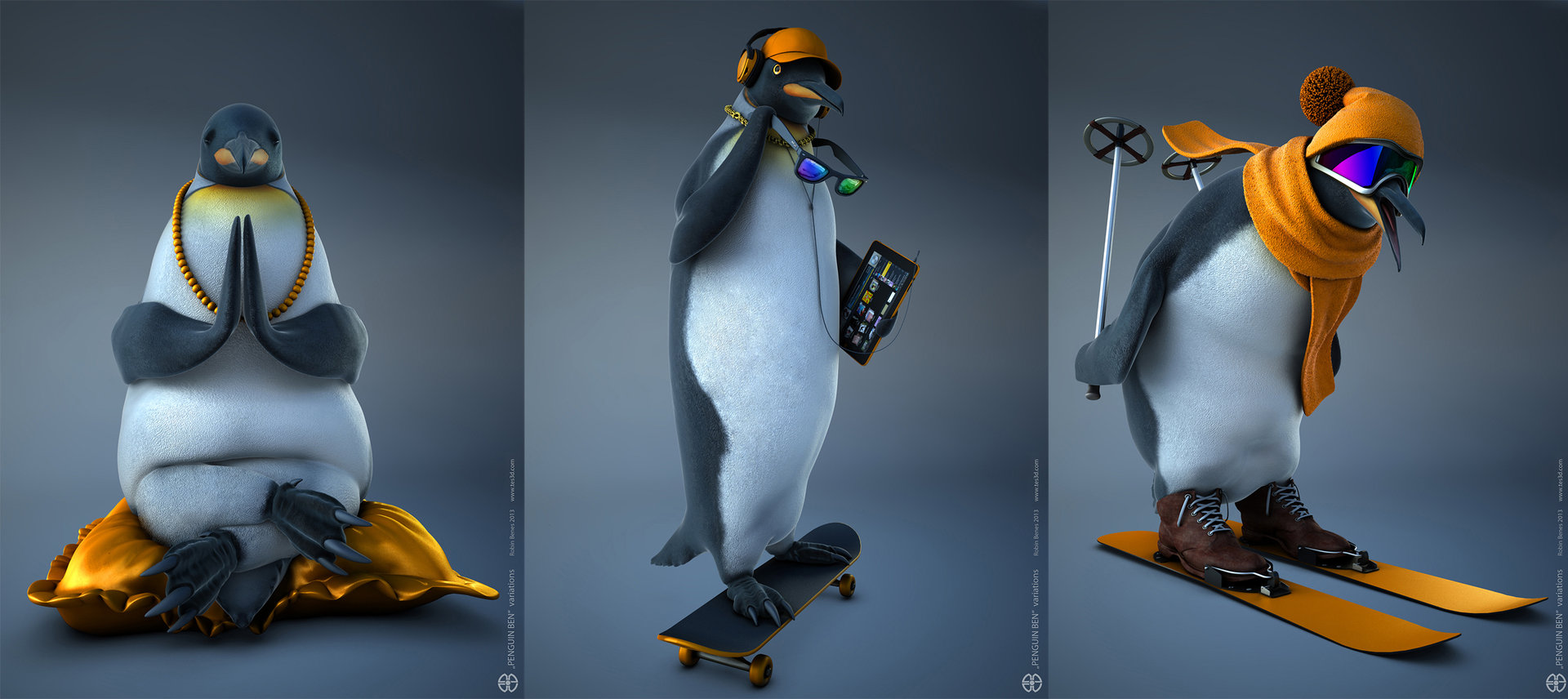 ArtStation - Ben the penguin