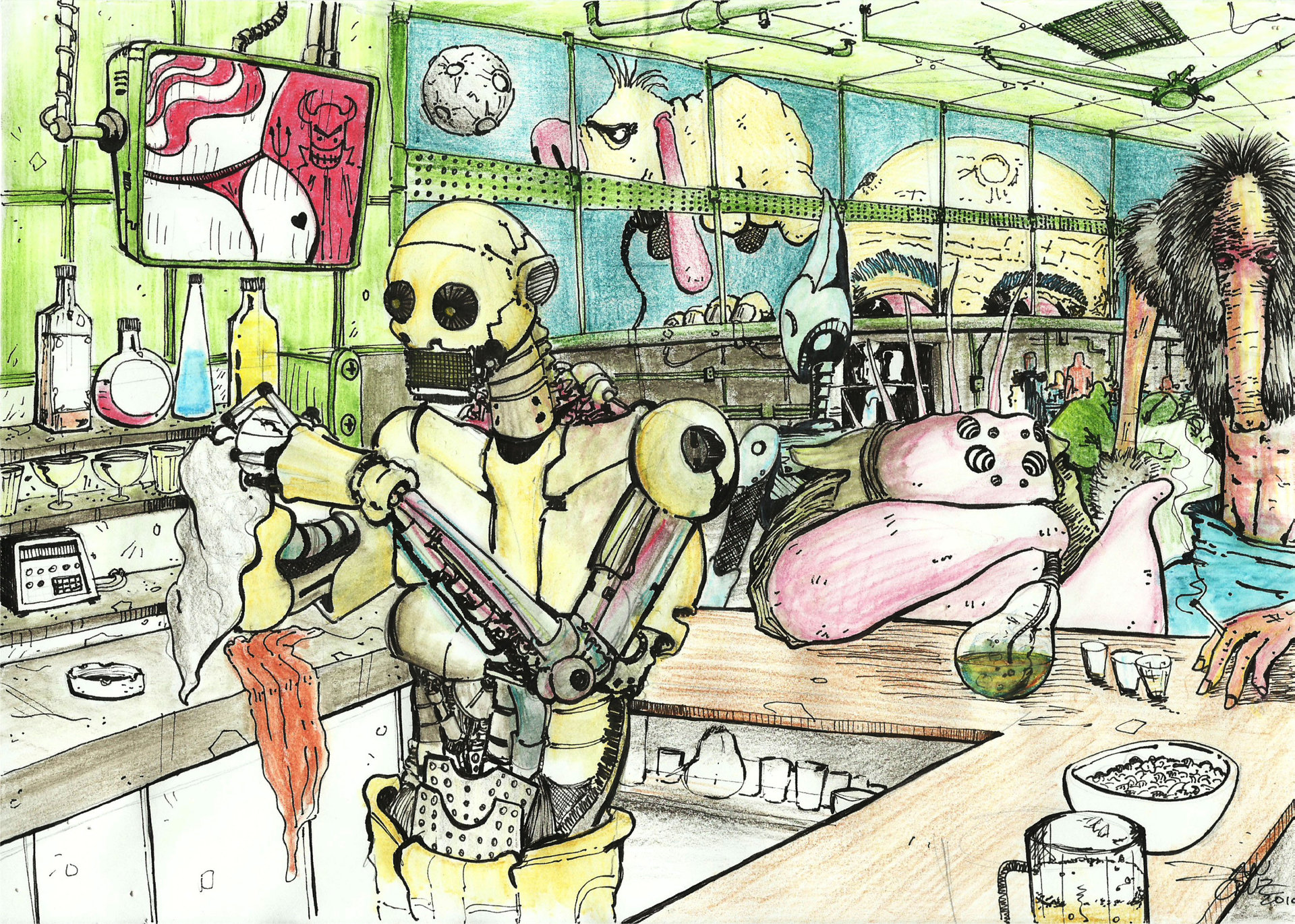 ArtStation - Space bar