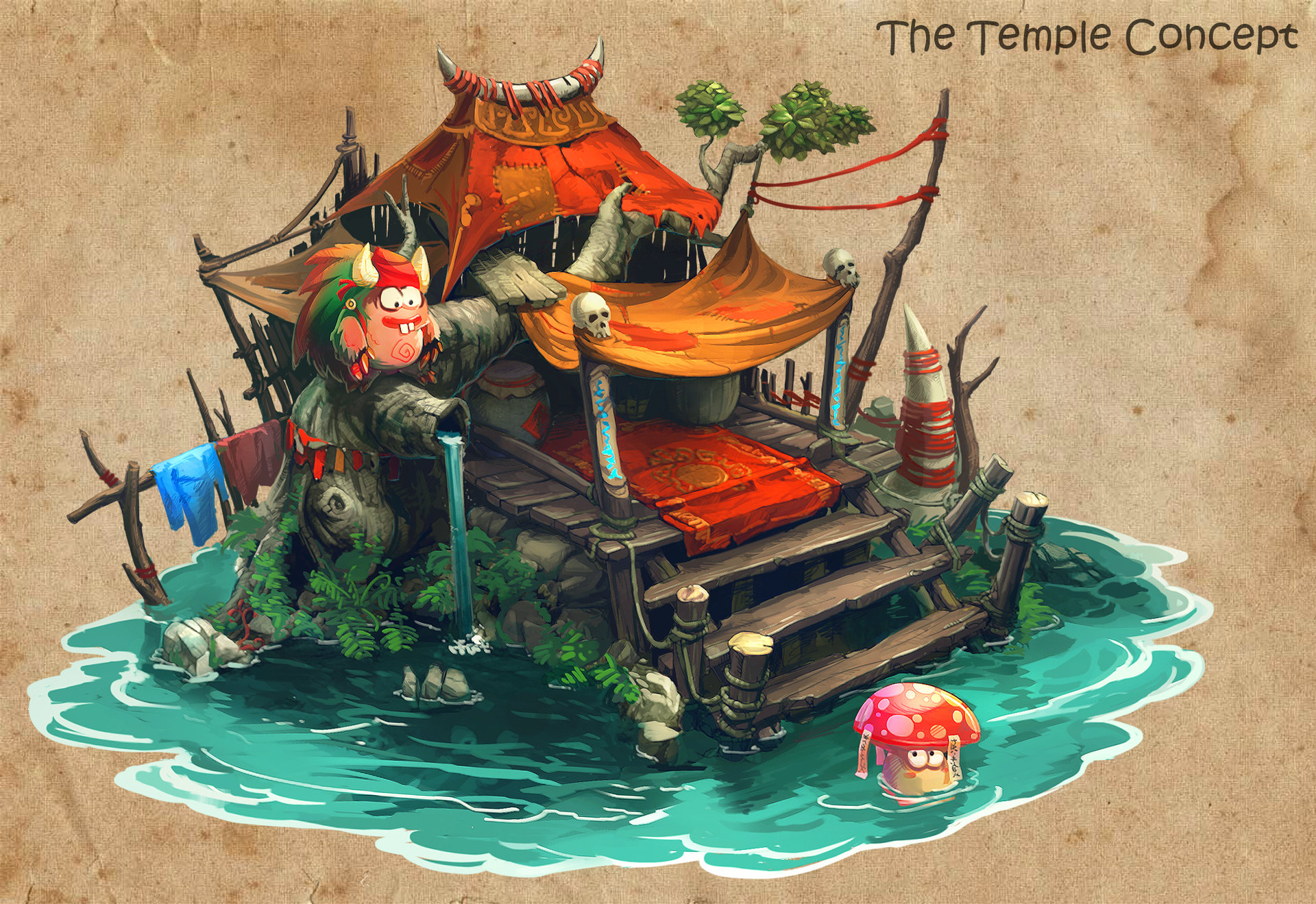 ArtStation - The Temple