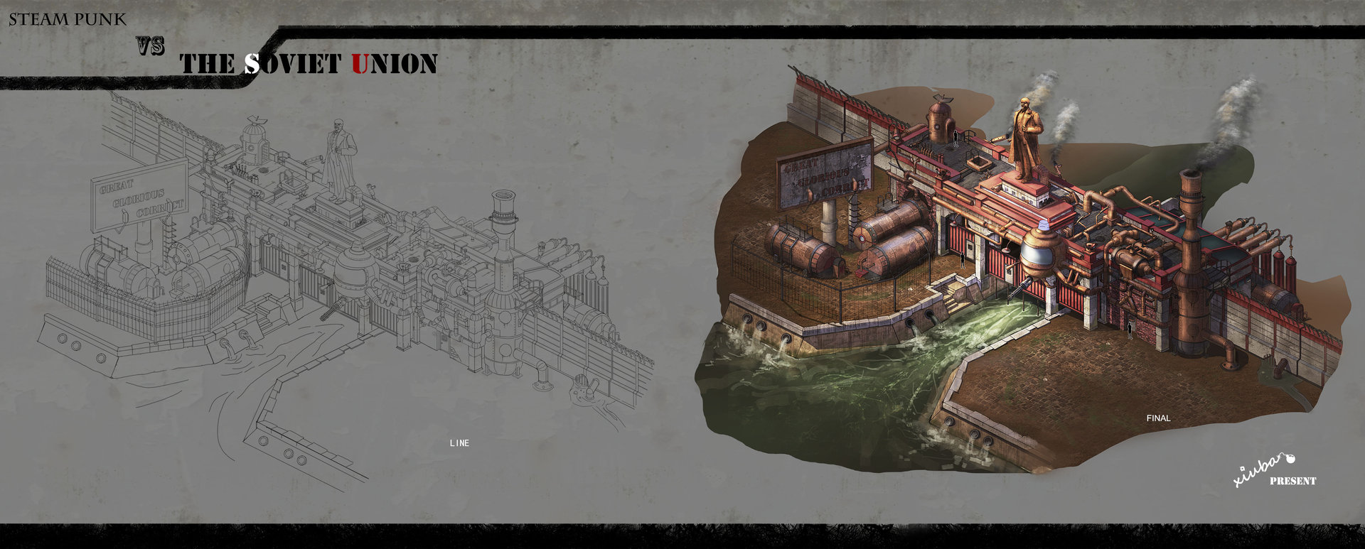 ArtStation - Steam Punk VS The Soviet Union 03