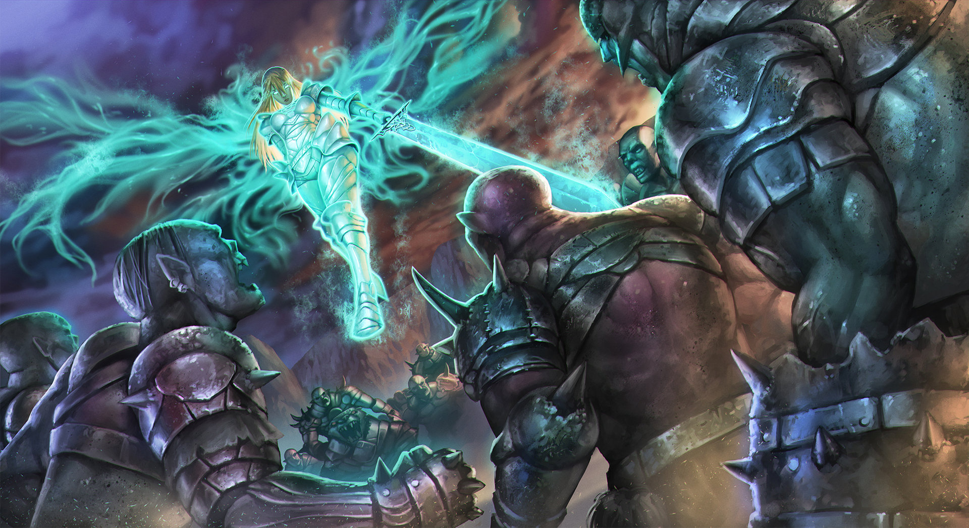 ArtStation - Orc Slayer