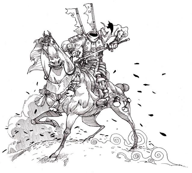 ArtStation - Headless Samurai