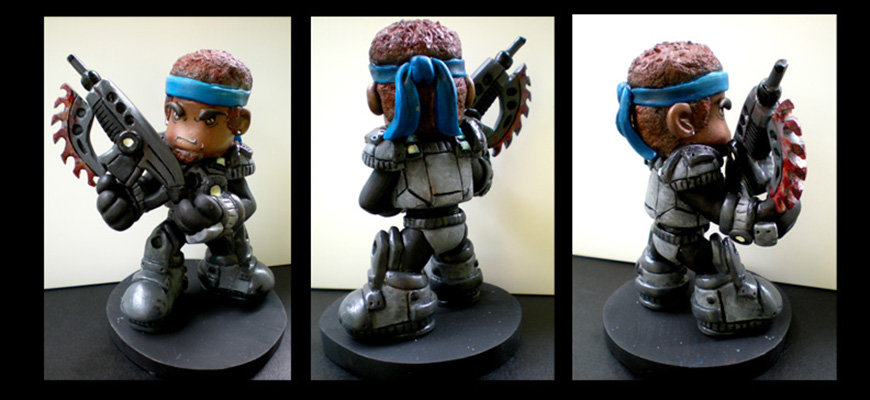 ArtStation - Chibi Gears of War Character