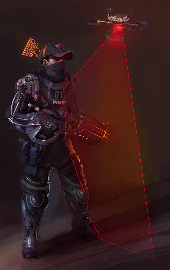 ArtStation - Police dude