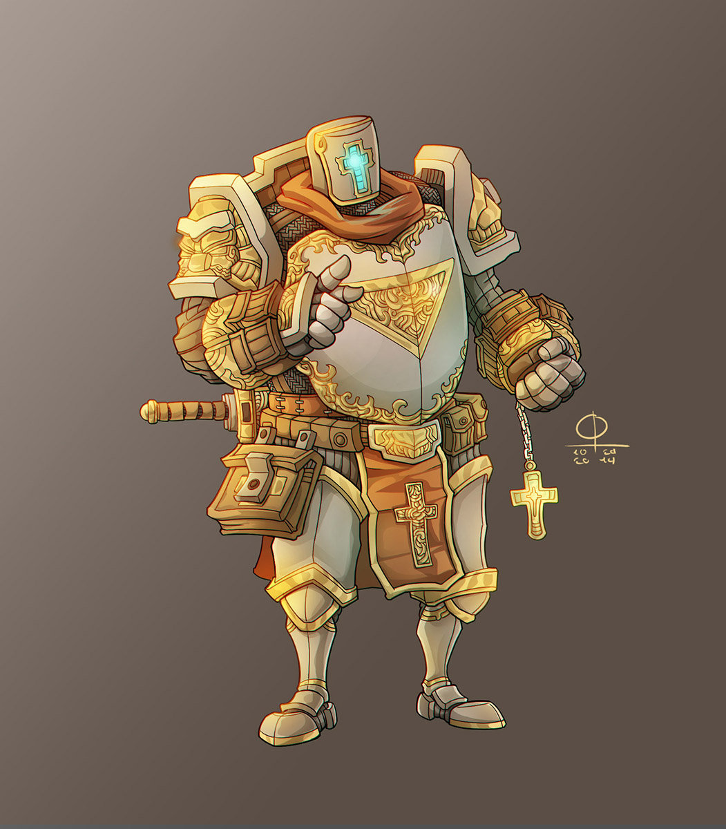 ArtStation - Heavy Armor Missionary