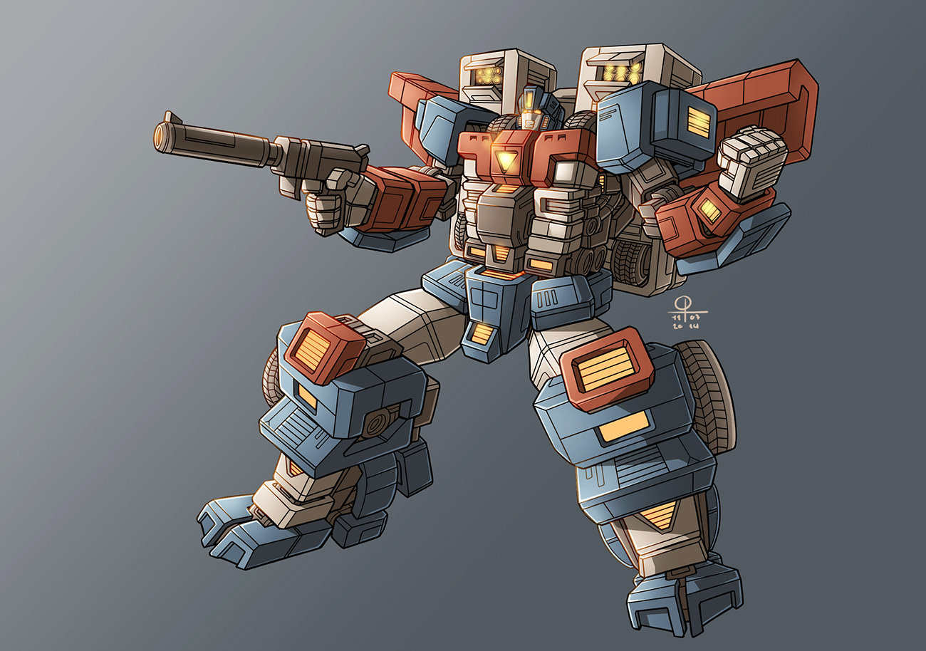 ArtStation - Autobot Pistol