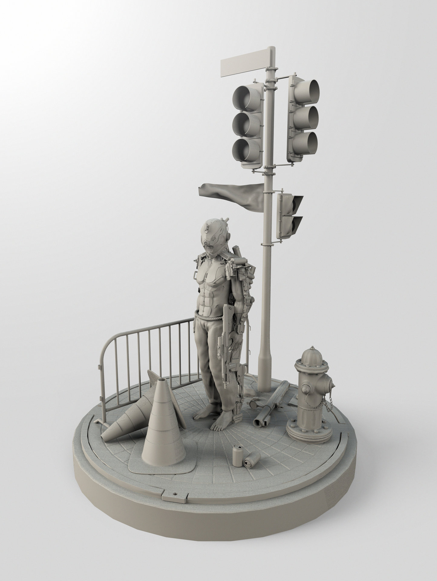 ArtStation - RETURN character figure