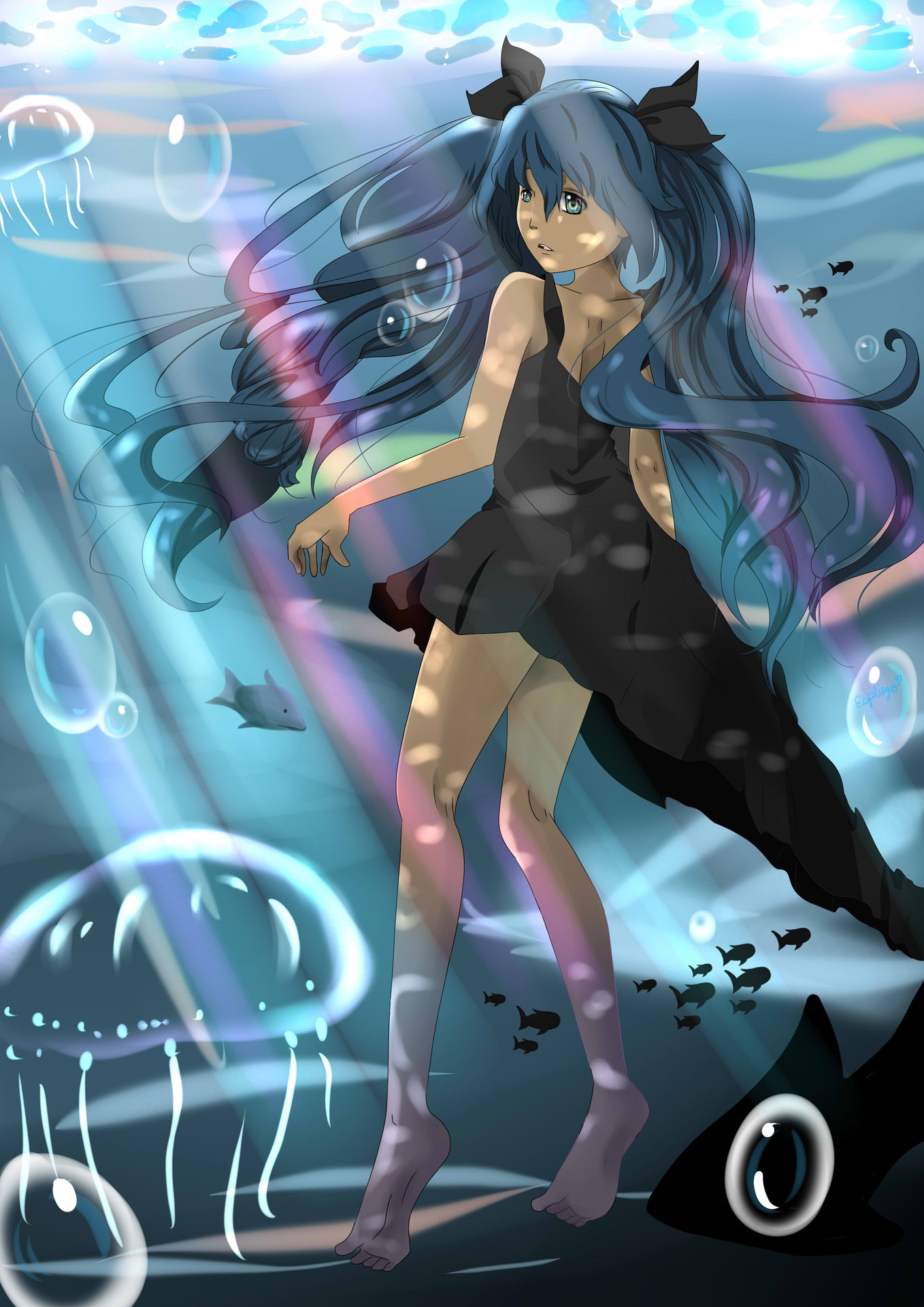 ArtStation - Water Miku