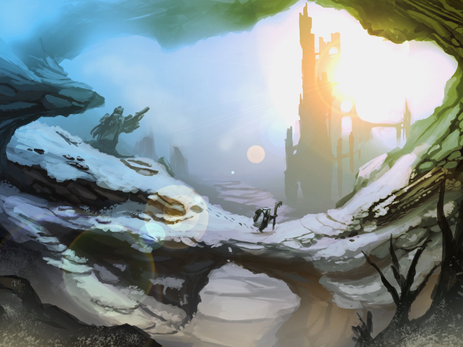 ArtStation - Snow Passage
