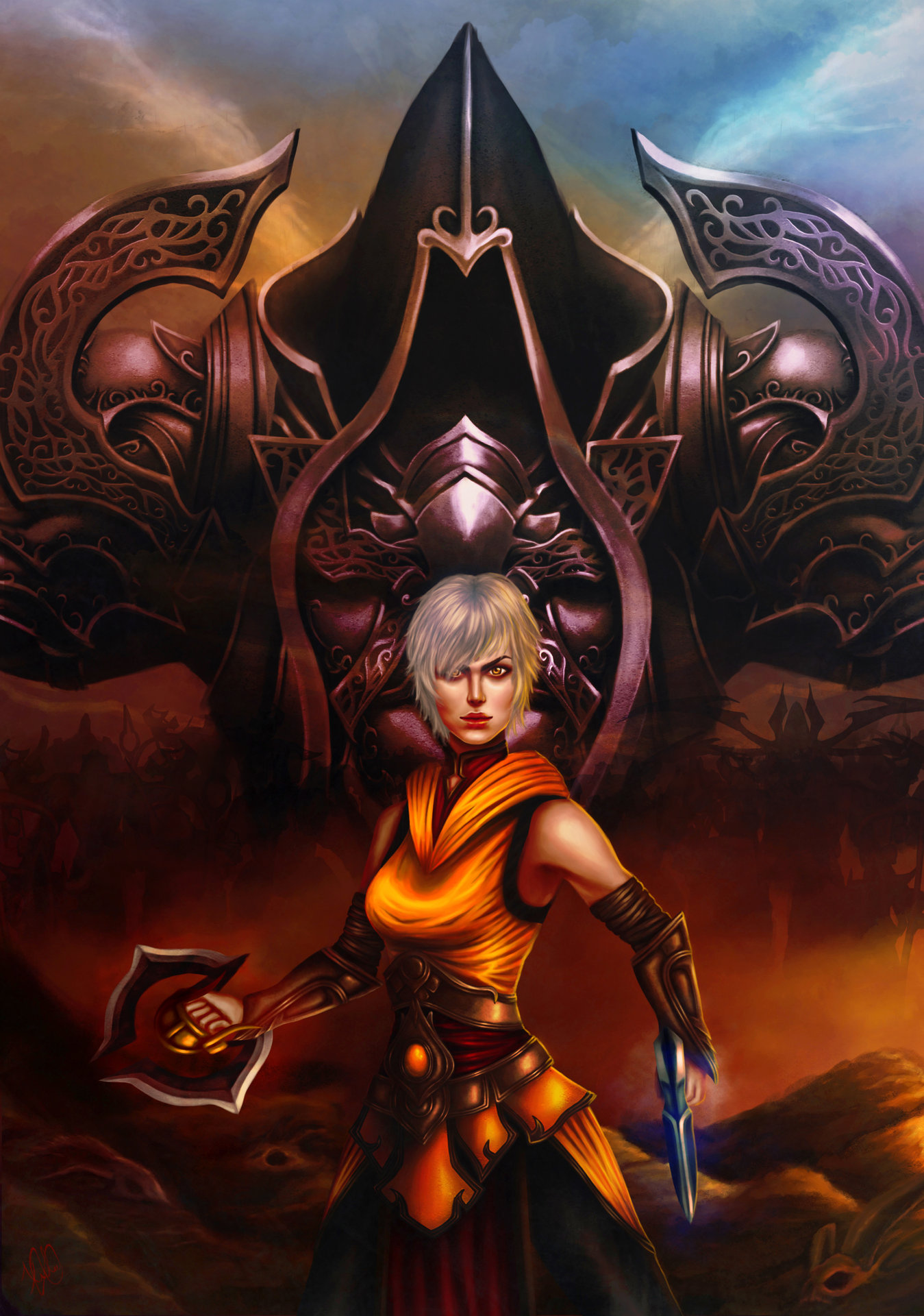 Diablo 3 Female Monk