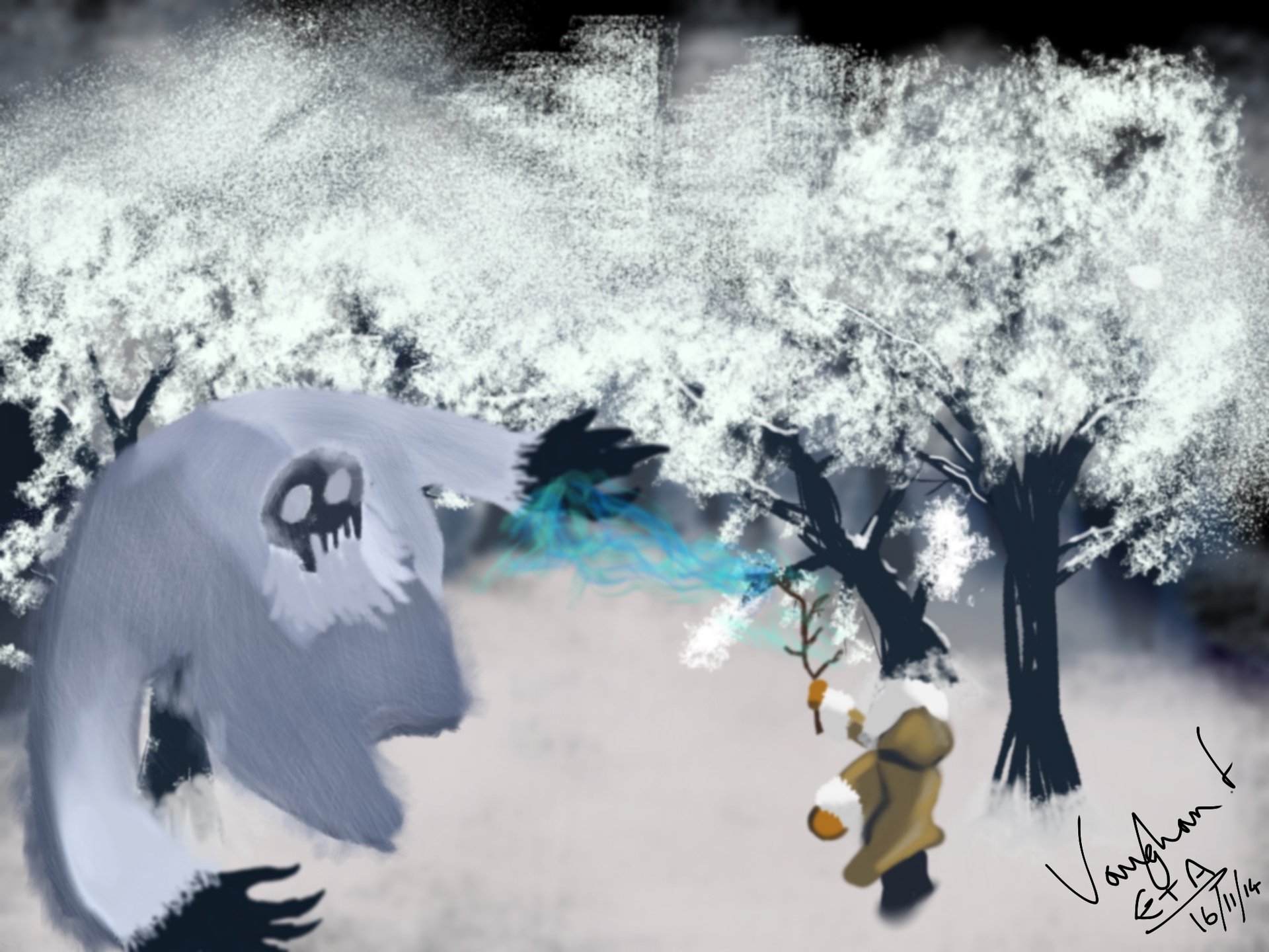 ArtStation - The Frost giant