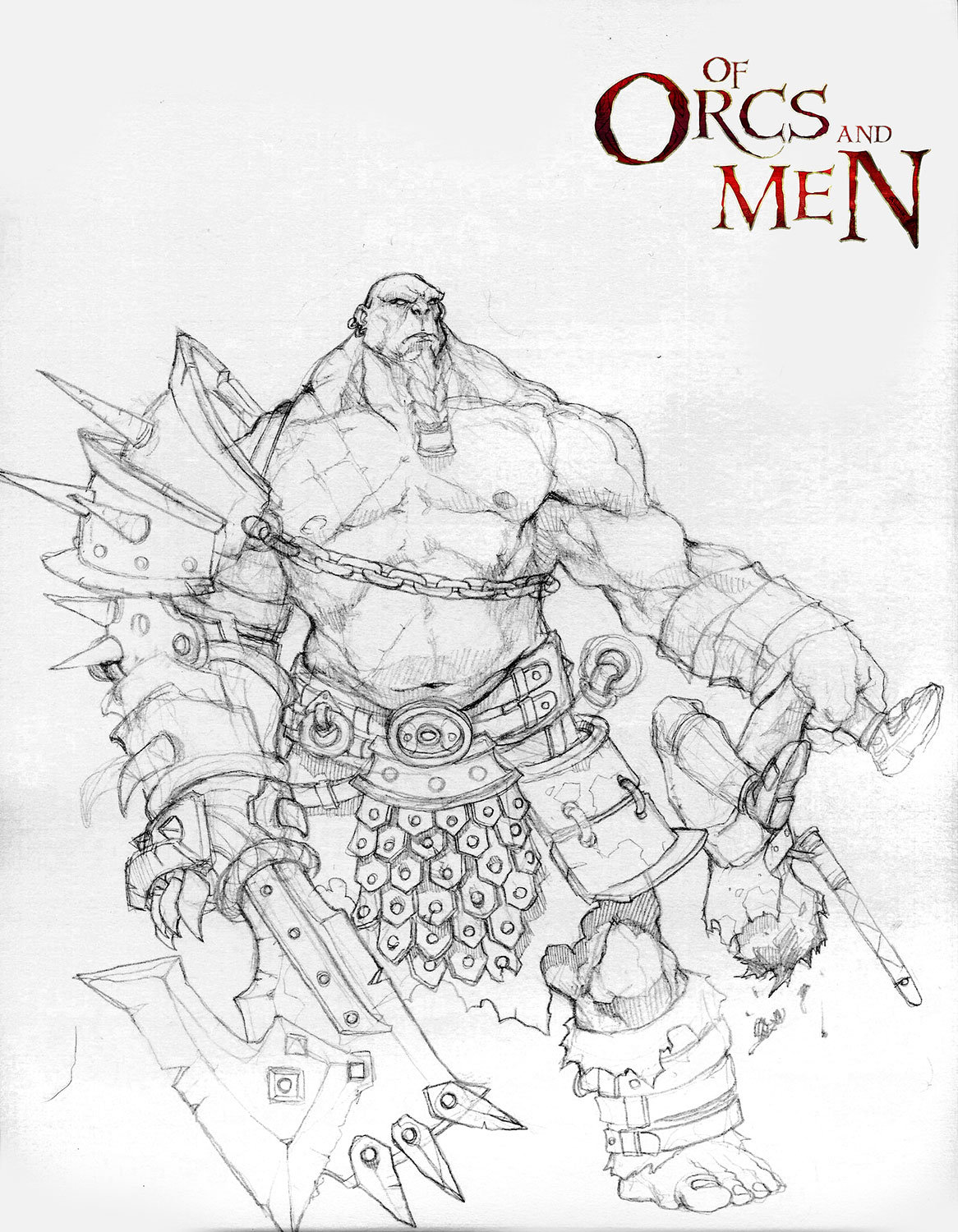 ArtStation - Arkail - Of Orcs And Men - 2012