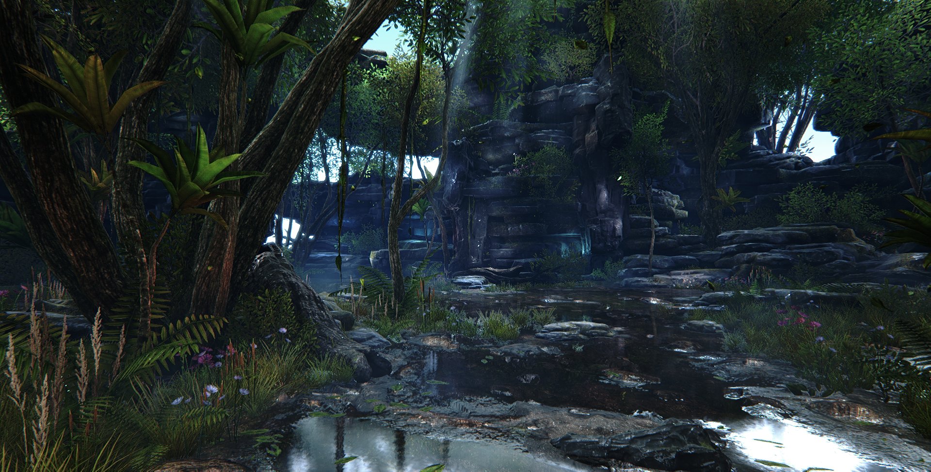 ArtStation - UE4 - forest environment 'Green Arc' Final tuned