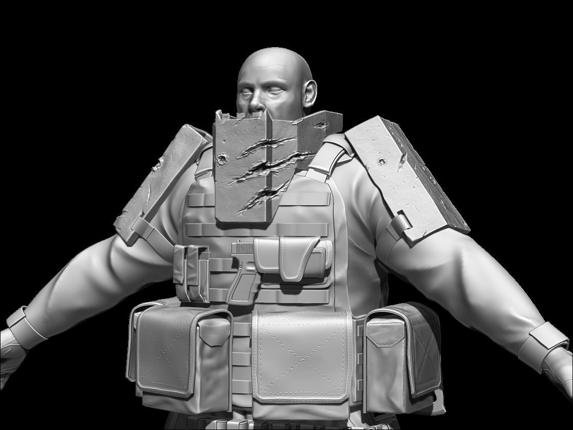 ArtStation - Military Character