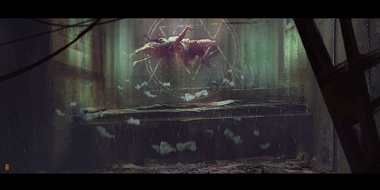 ArtStation - HAUNTED_BACKYARD