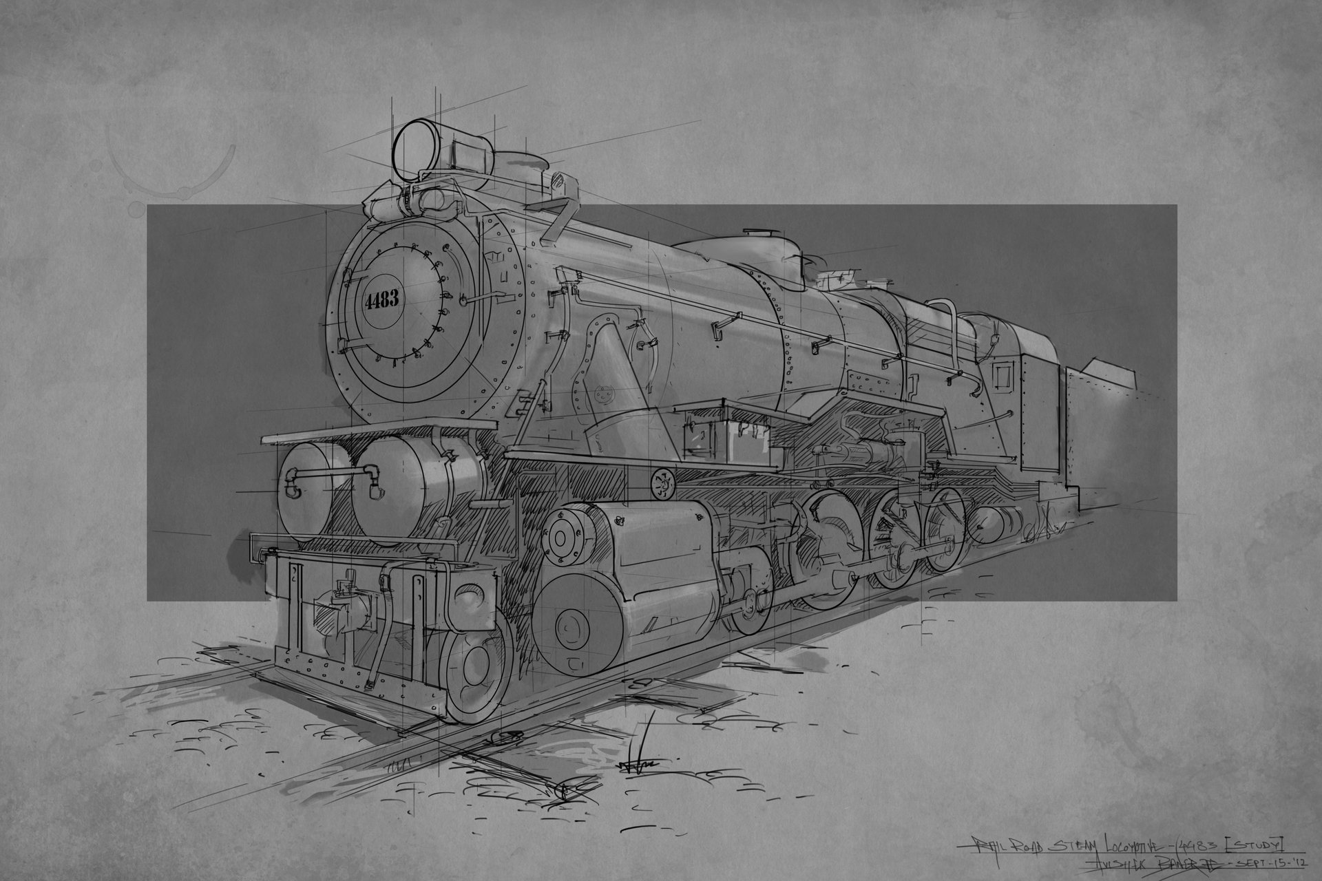 ArtStation - Perspective study