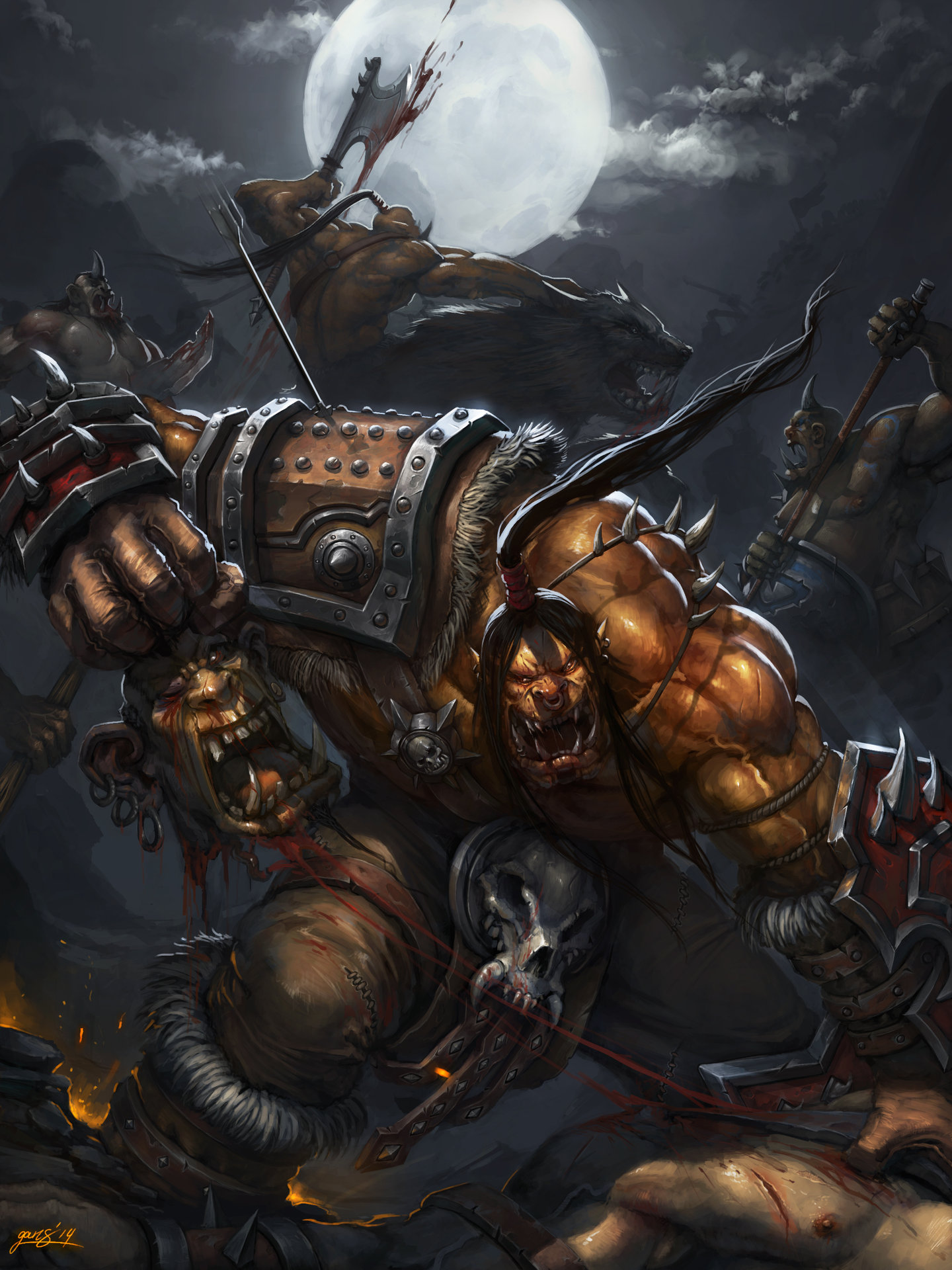 ArtStation - The Wrath of Grommash