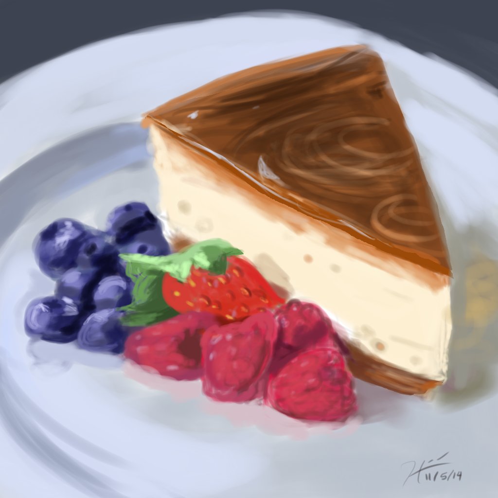 ArtStation - Cheesecake Study