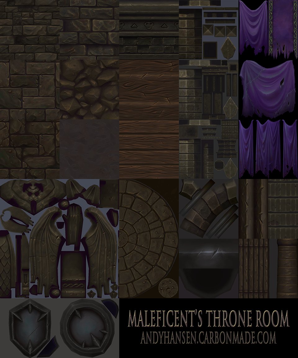 maleficent throne room