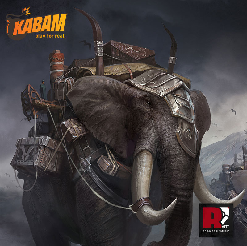 Red Pencil Art - KABAM card [www.redpencilart.com]