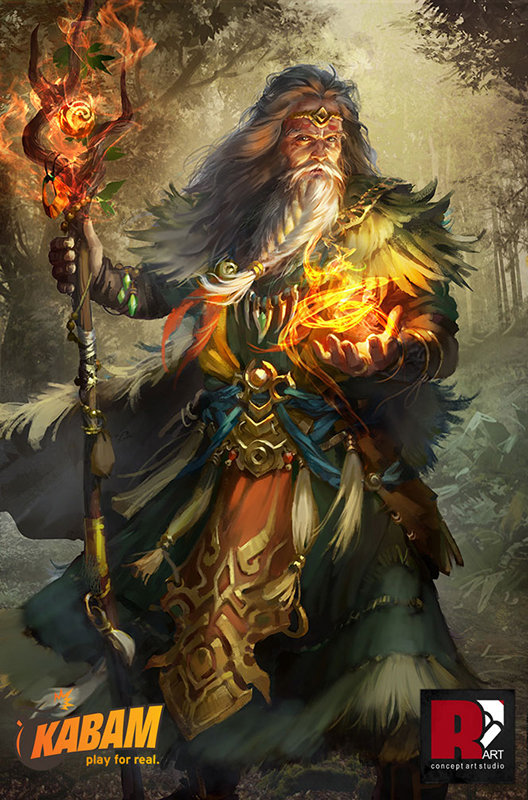 ArtStation - KABAM card [www.redpencilart.com]