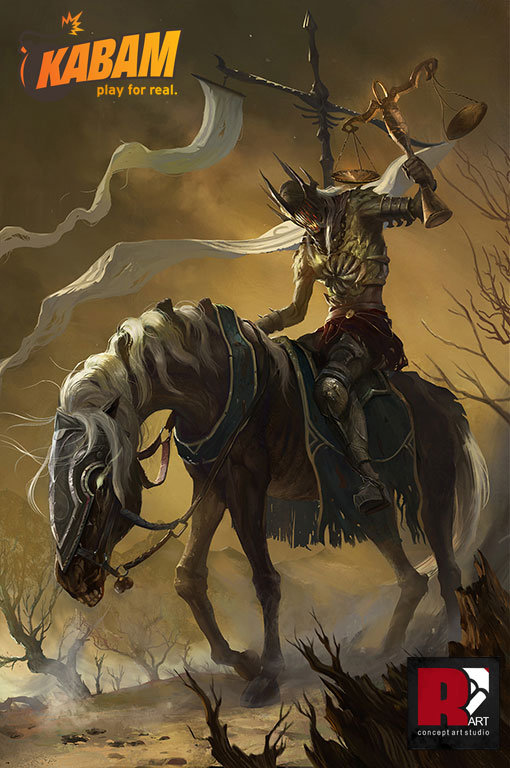 Red Pencil Art - KABAM card [www.redpencilart.com]