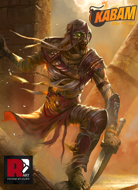 ArtStation - KABAM card [www.redpencilart.com]