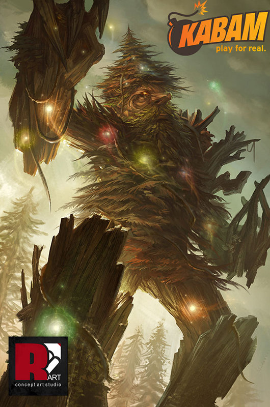 ArtStation - KABAM card [www.redpencilart.com]